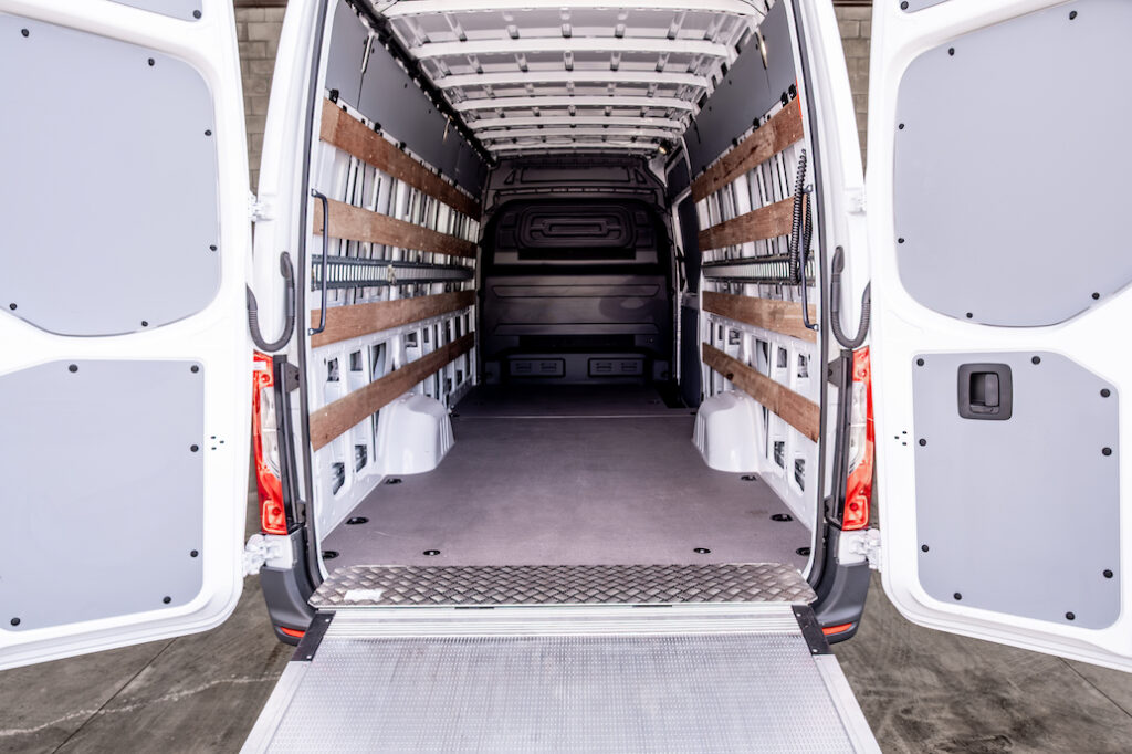 Mercedes Benz Sprinter with Liftgate – California Rent A Car