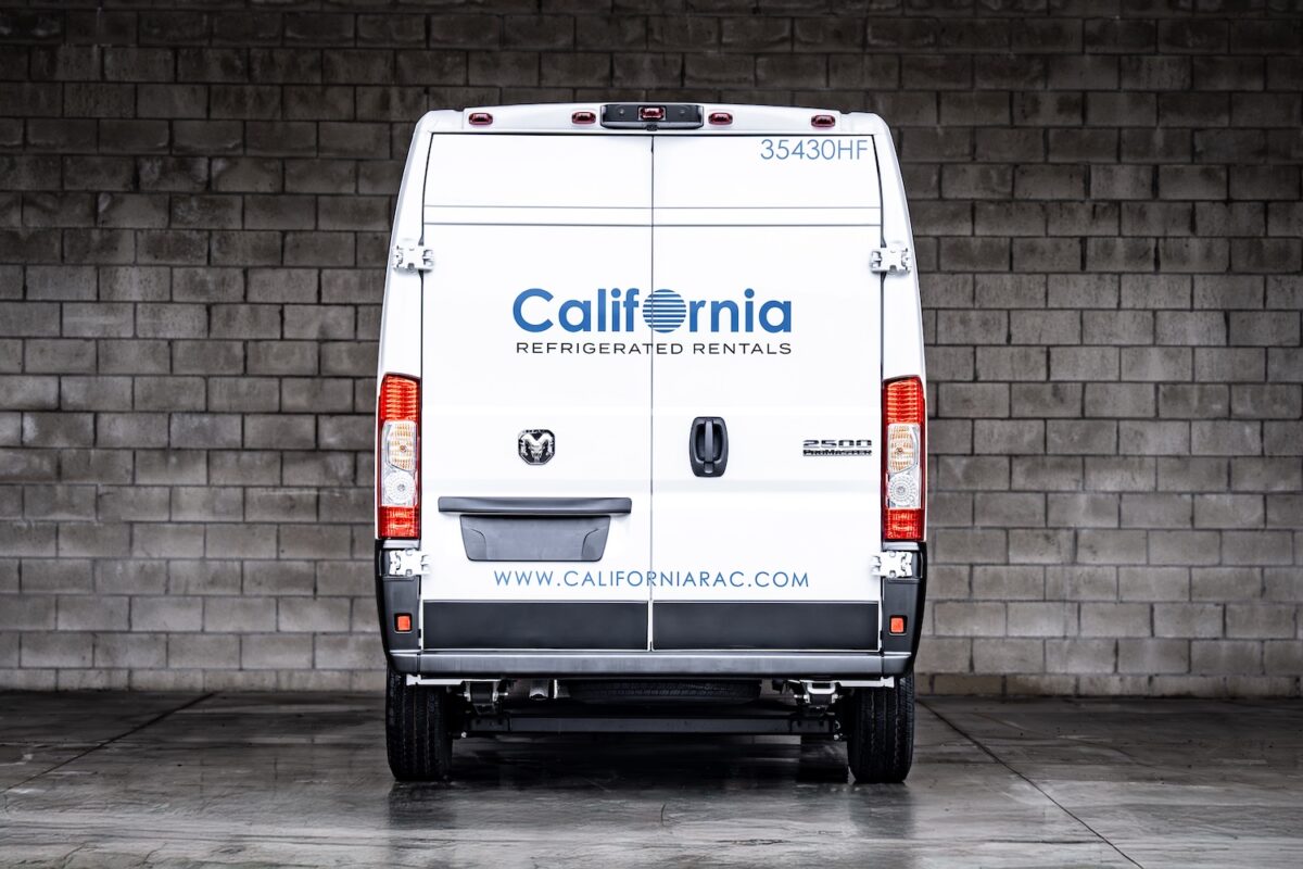 Refrigerated Ram Promaster – California Rent A Car